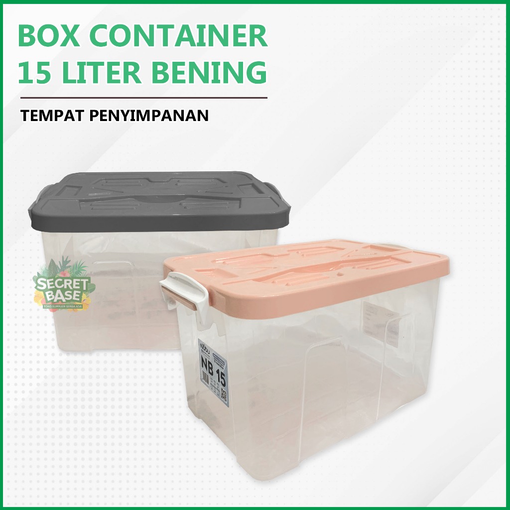 Jual BOX CONTAINER 15 LITER - Kontainer Box Plastik / Container Box ...