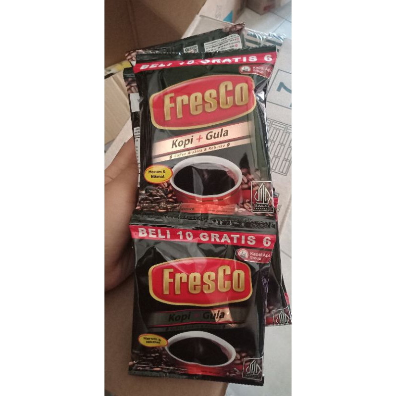 Jual Fresco Kopi + Gula Rentengan Isi 16 Sachet | Shopee Indonesia