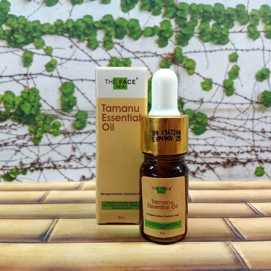 Jual THE FACE NEW TAMANU ESSENTIAL OIL 5ml | Shopee Indonesia