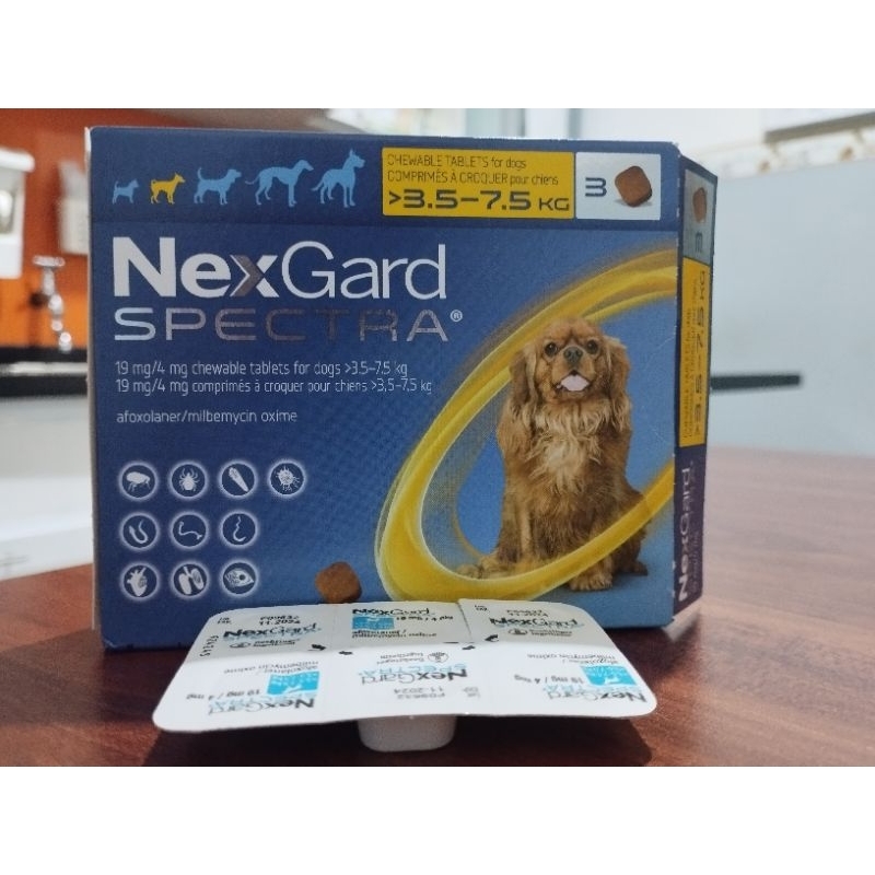 Jual Nexgard spectra 3,5 kg - 7,5 kg | Shopee Indonesia