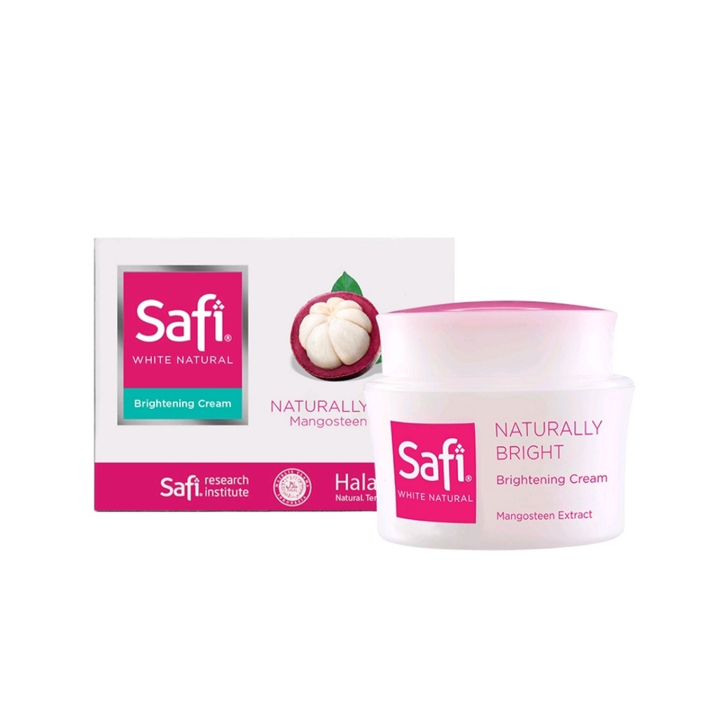 Jual SAFI - White Natural Brightening cream mangosteen extract 20gr ...