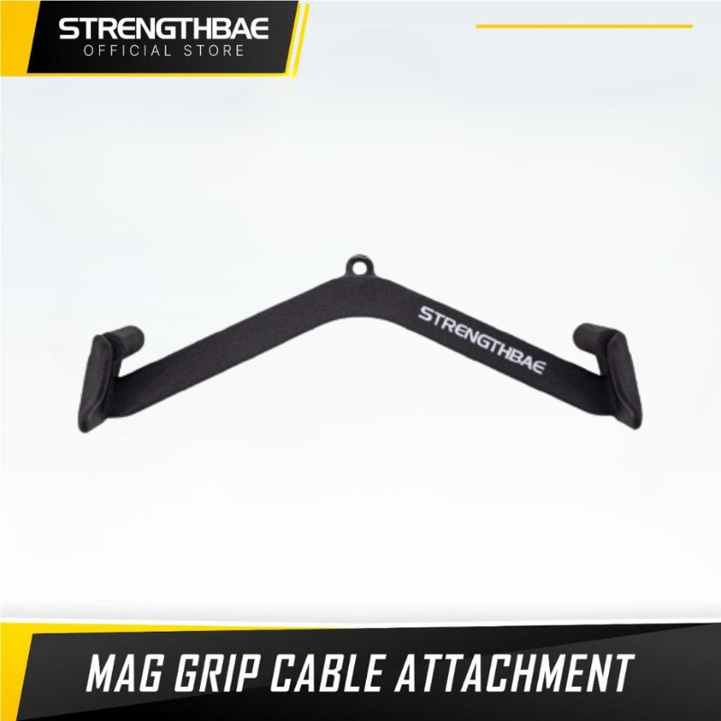 Jual Mag Grip Long Bar 58cm Cable Attachment STRENGTHBAE Lat Pulldown ...