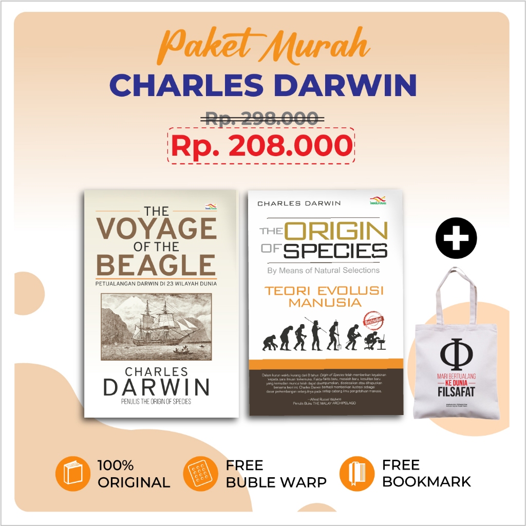 Jual Paket Hemat Buku Charles Darwin | Shopee Indonesia Jual Paket Hemat Buku Charles Darwin | Shopee Indonesia