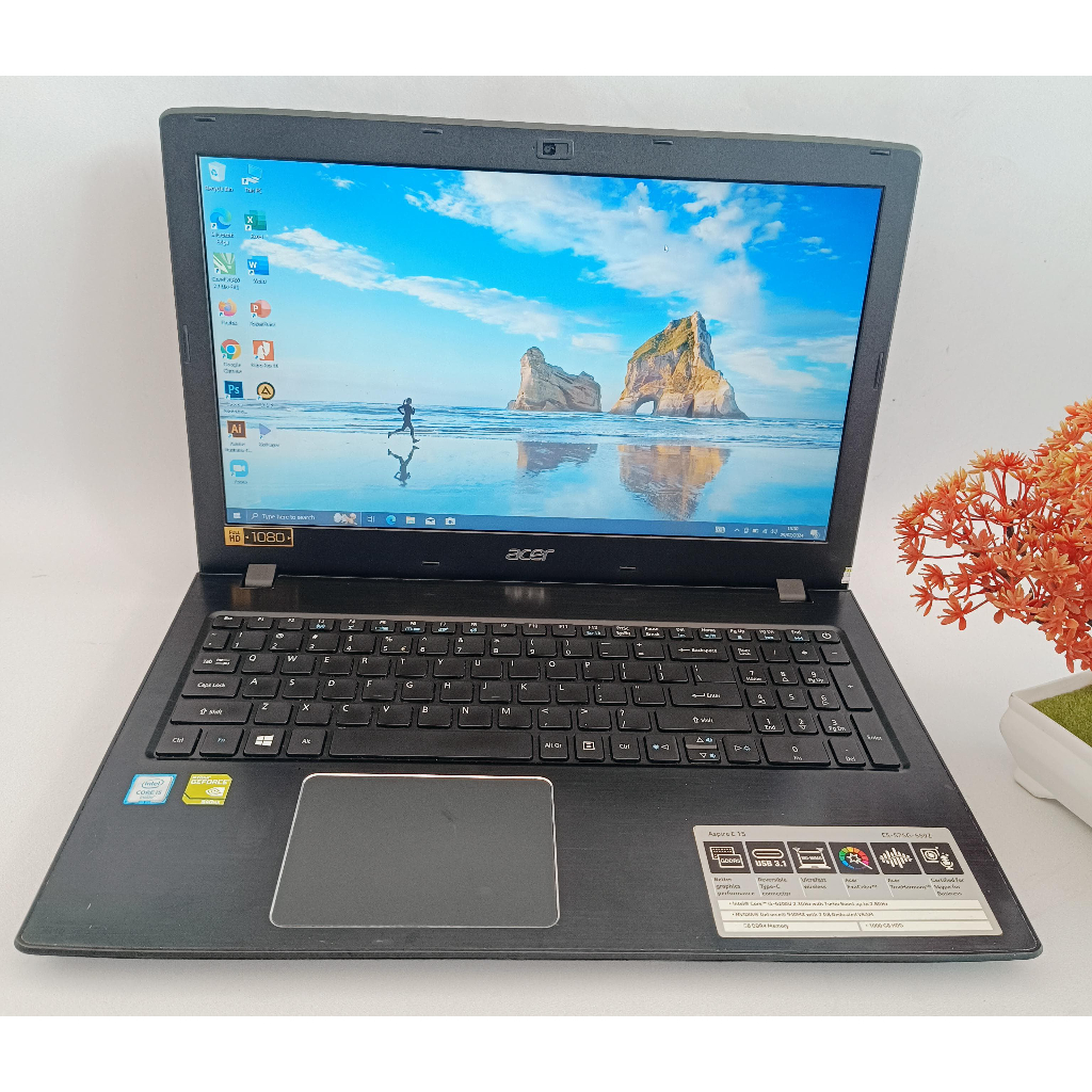 Jual Laptop Acer E5-575G Intel Core i5-6200U @2.4GHz (4 CPUs)RAM 8 GB ...