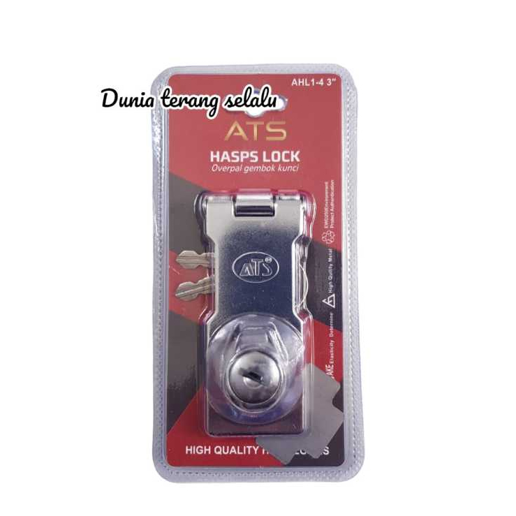 Jual Overpal Gembok Kunci ATS 3in - Overval Kunci 3 in Crom Kilap ...