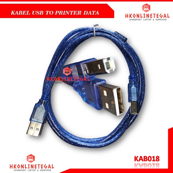 Jual Kabel Usb to Printer 1,5m / Kabel Data Printer 1,5 meter | Shopee ...