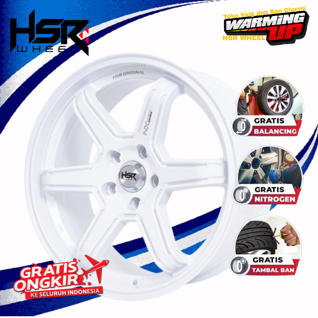 Jual Velg Racing Look Palang 6 Ring 18 HSR Minas Expander Rush Terios ...