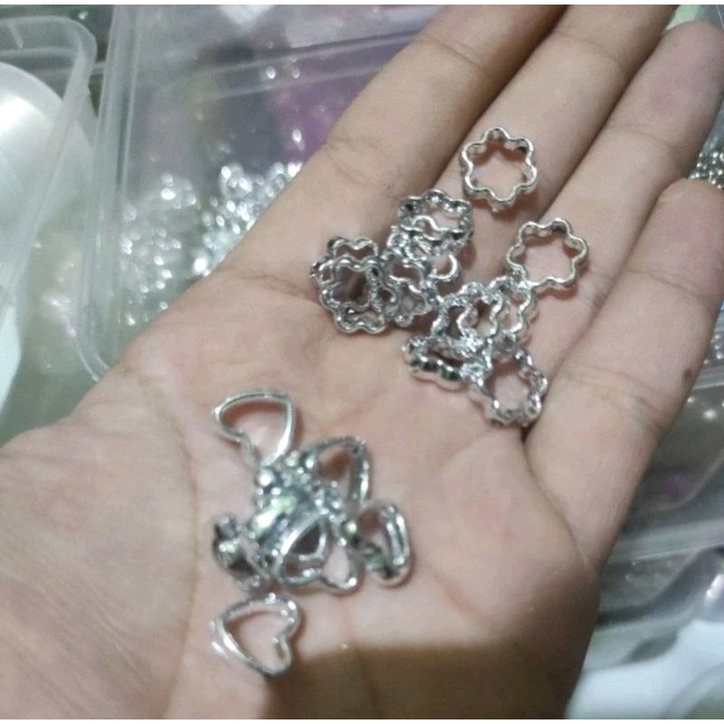 Jual ring pandora love dan bunga isi (50pcs) | Shopee Indonesia