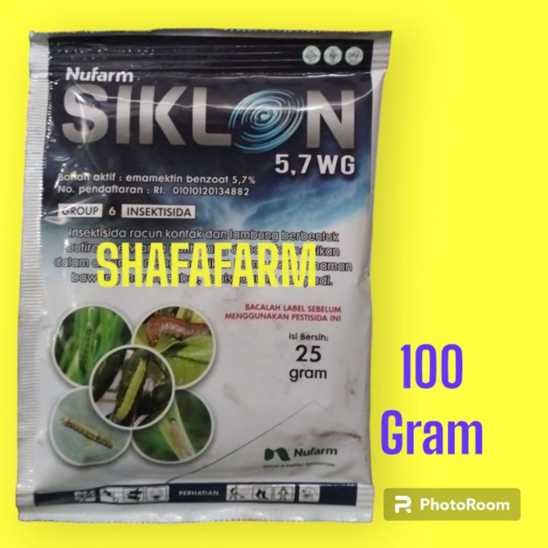 Jual SIKLON 5,7WG - 25GR INSEKTISIDA RACUN ULAT DAN HAMA PERUSAK DAUN ...
