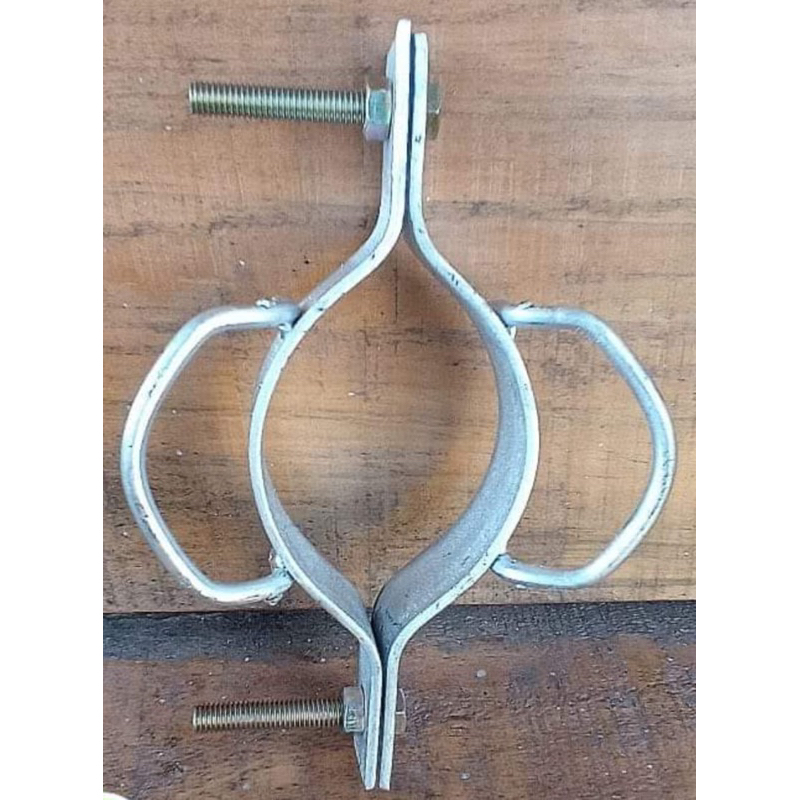 Jual Clamp Klem Tiang 2"inc-3"inc Fiber Optic Telkom | Shopee Indonesia