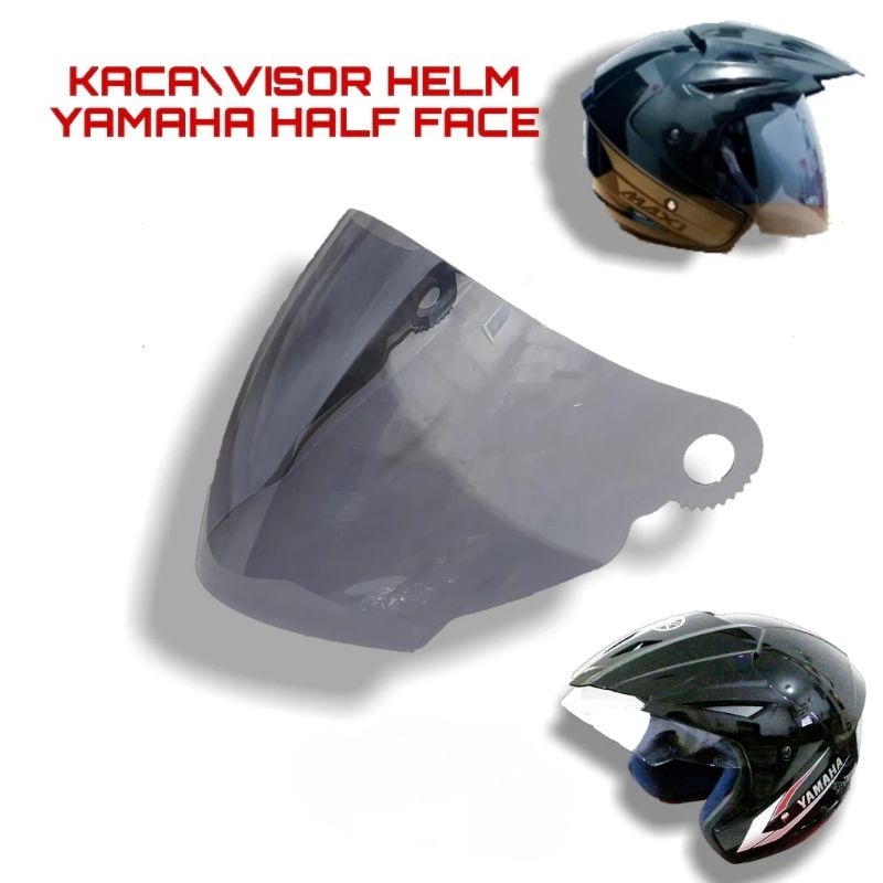 Jual Kaca Helm Yamaha Halfface Kaca helm NMAX Mio Kaca Helm standar ...