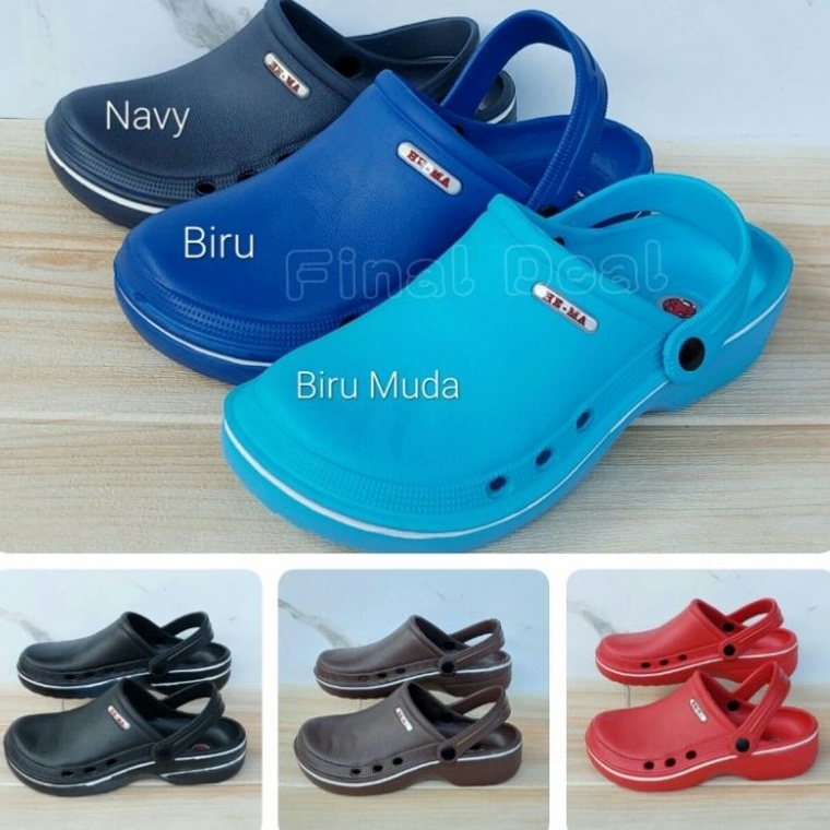 Jual Segera belanja 364 Sandal Kodok Hema Sandal Medis Perawat Crocs ...