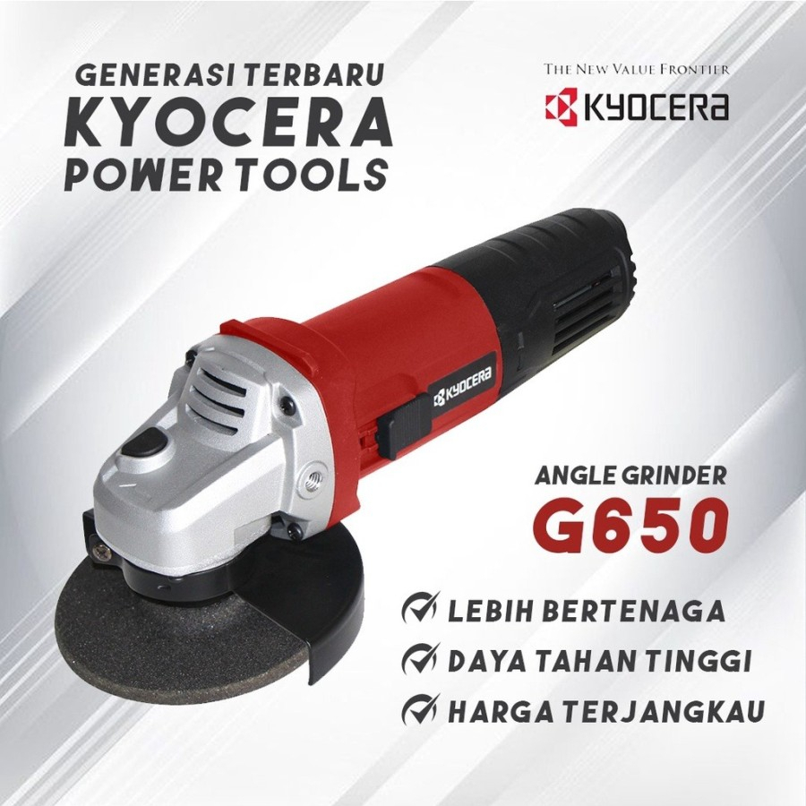 Jual KYOCERA RYOBI Gerinda tangan Angle Grinder 4 inch Gurinda Listrik ...