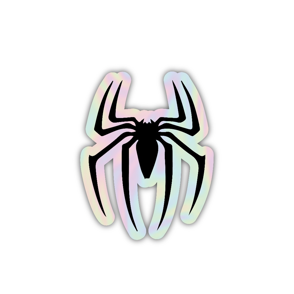 Jual sticker laba laba spiderman, stiker hologram satuan- Z070 | Shopee ...
