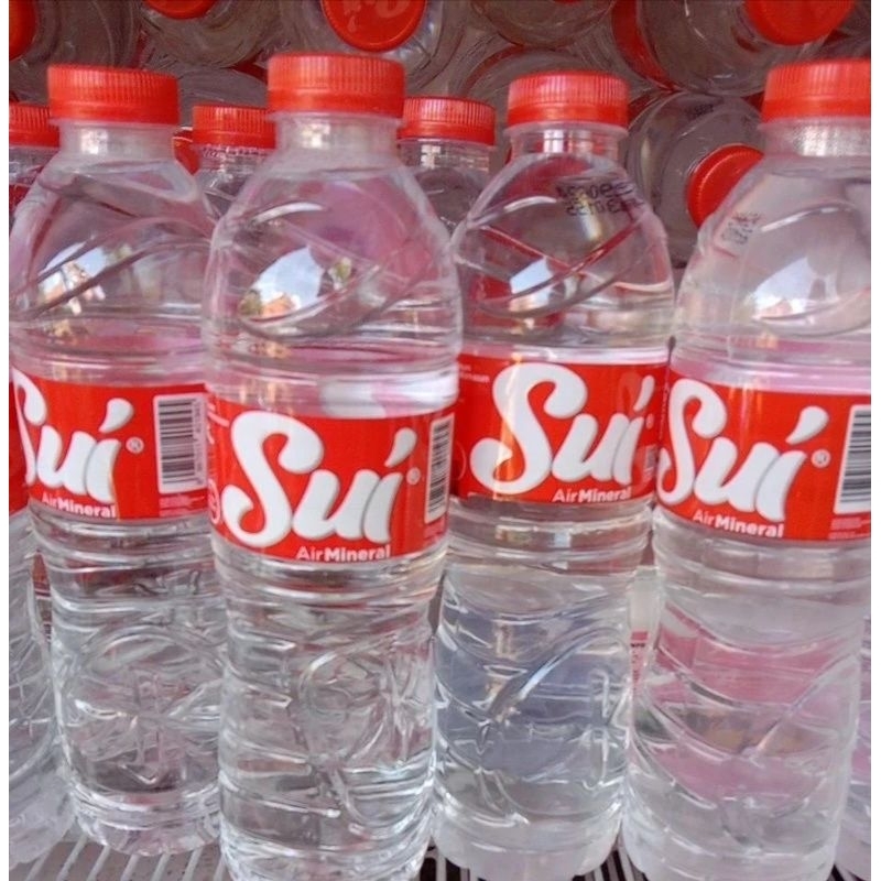 Jual Sui Air Mineral Botol 600ml 1 Dus / Karton isi 24Pcs | Shopee ...