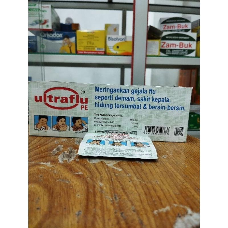 Jual Ultraflu Tablet - 1 strip isi 4 Kaplet | Shopee Indonesia