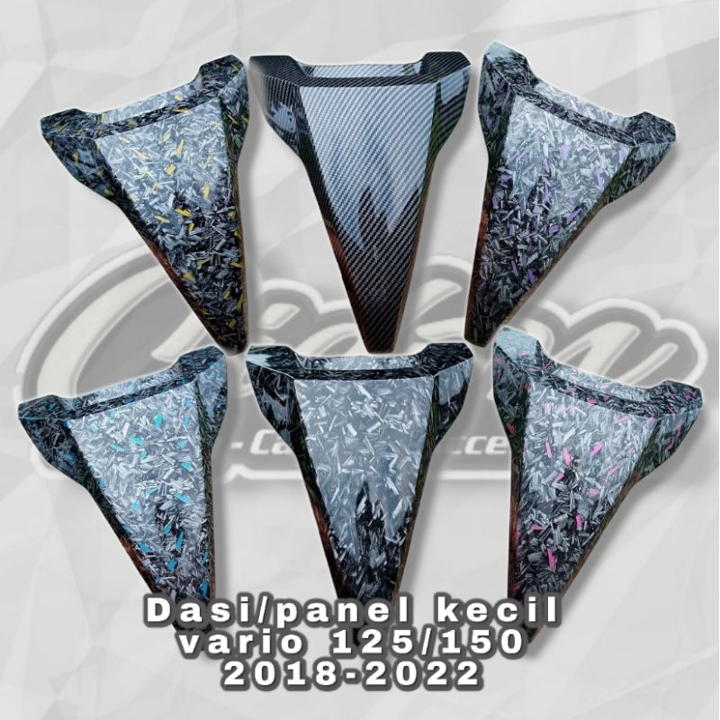 Jual dasi tameng panel kecil buta tanpa dudukan plat vario LED all new 125 150 carbon wtp celup ...