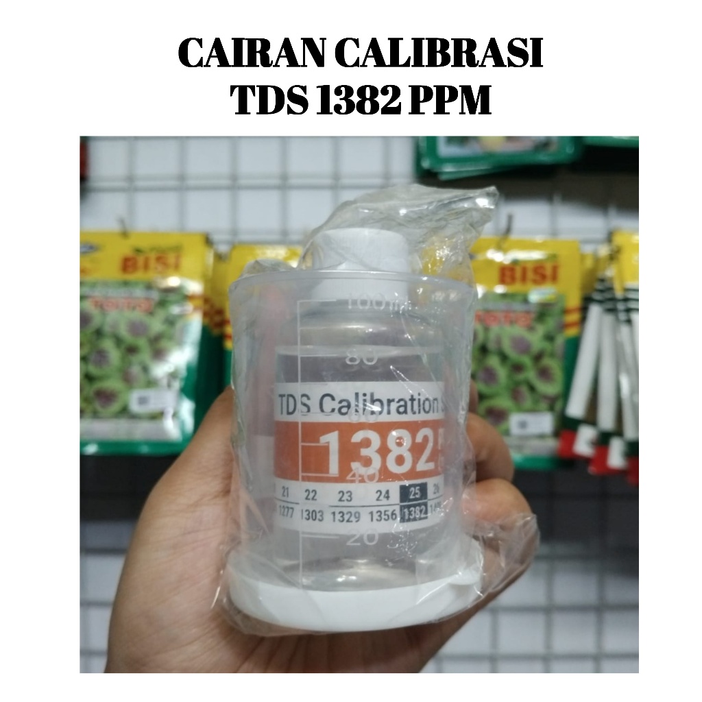Jual Cairan Kalibrasi TDS / TDS Calibration Solution 1382 ppm | Shopee Indonesia
