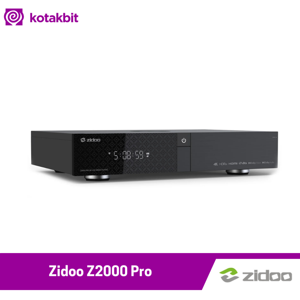 Jual Zidoo Z2000 Pro 4K UHD Media player Dolby Vision HDR10 | Shopee ...