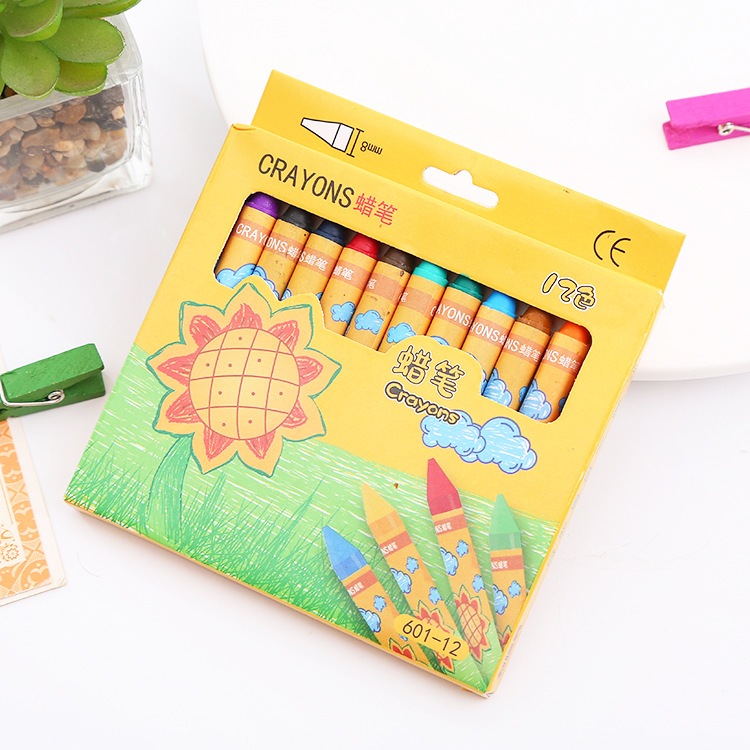 Jual CRAYON MINI ISI 8 DAN 12 MOTIF LUCU / CRAYON MEWARNAI UNTUK ANAK ...