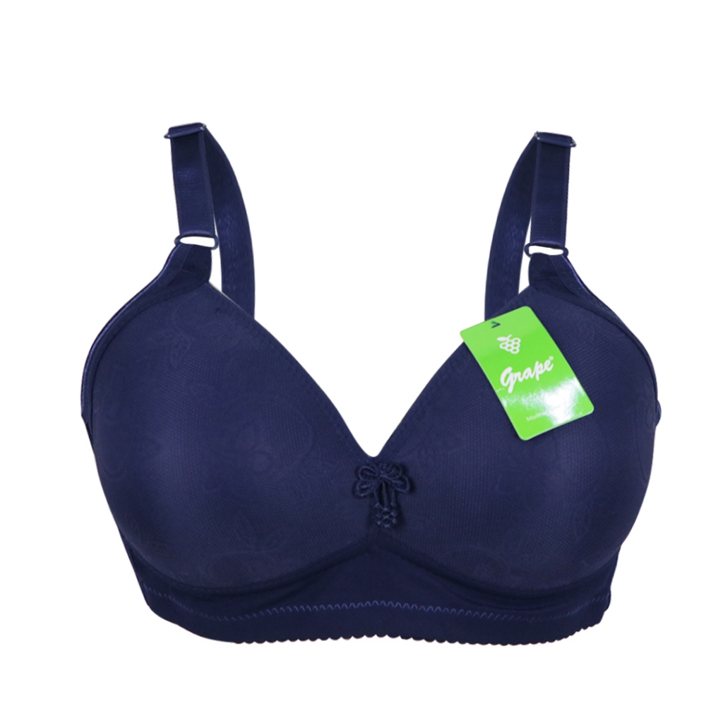 Jual Grape - Full Coverage Bra Full Cup Bh Tanpa Kawat Busa Tipis Kait ...