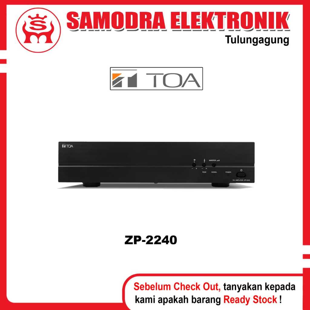 Jual Power Amplifier | TOA ZP 2240 Original 240 Watt | Shopee Indonesia