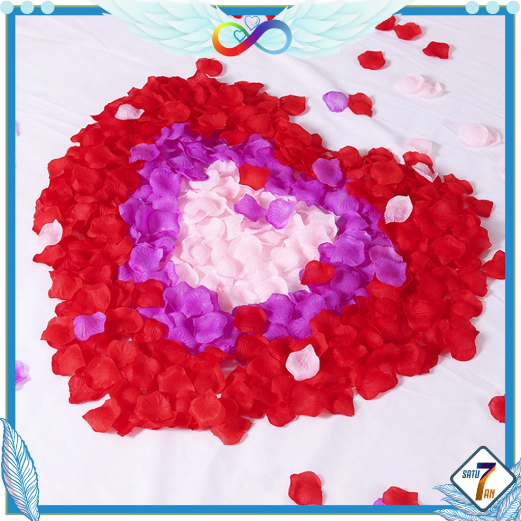 Jual Rose Petal Kelopak Bunga Mawar Palsu Bunga Tabur Artificial ...