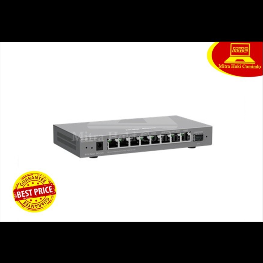 Jual Ruijie Reyee RG-EG209GS 9-Port Gigabit Cloud Managed SFP Router ...