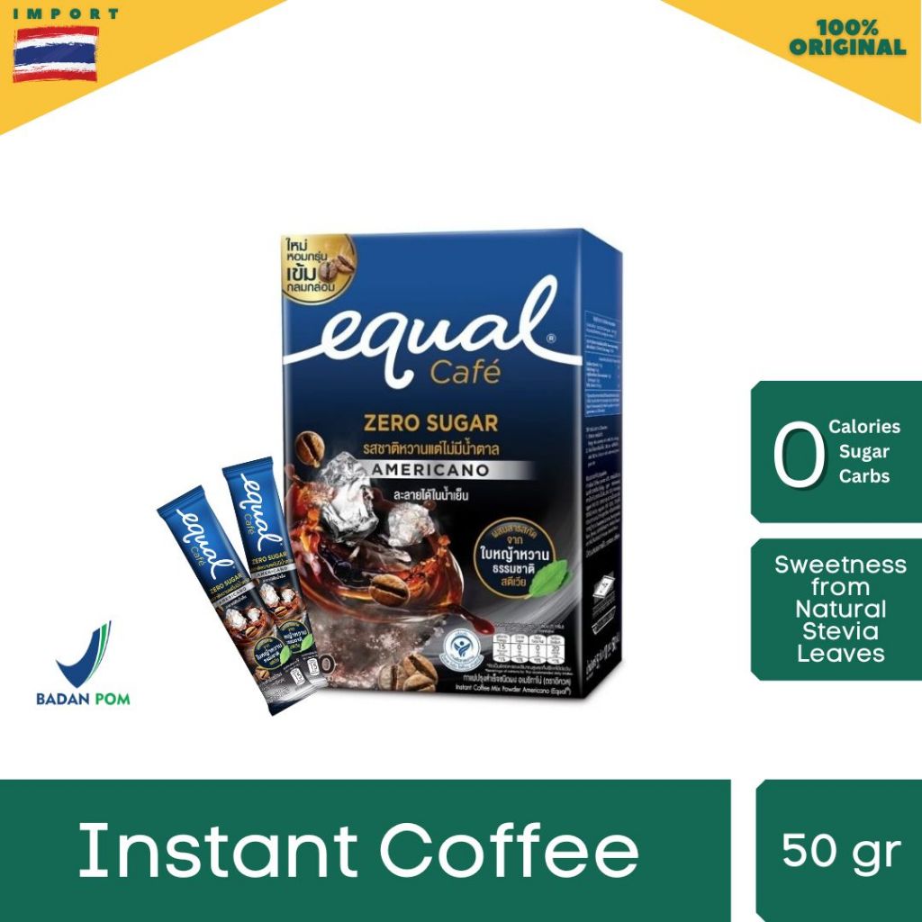 Jual Equal Coffee Series 10's - Kopi Rendah Gula | Shopee Indonesia