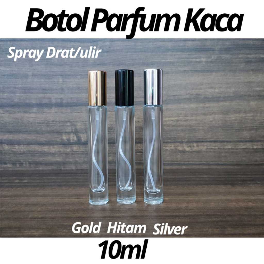 Jual Botol Parfum 10ml Botol Tebal travel size Botol Drat Botol kaca Kosong Botol Semprot Kaca ...