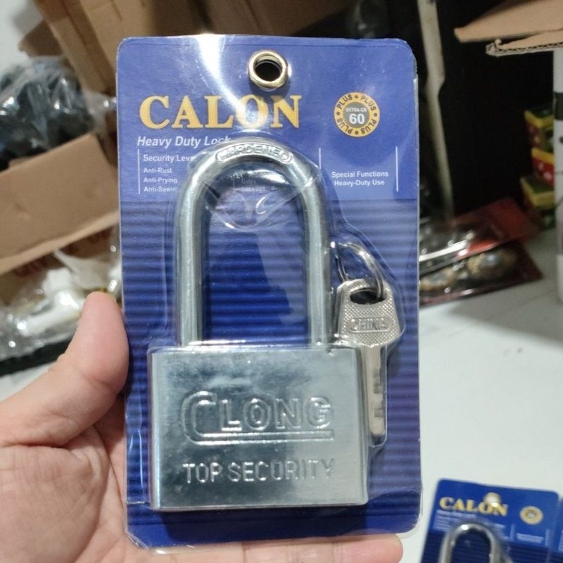 Jual gembok pagar 30 40 50 60 leher panjang | Shopee Indonesia