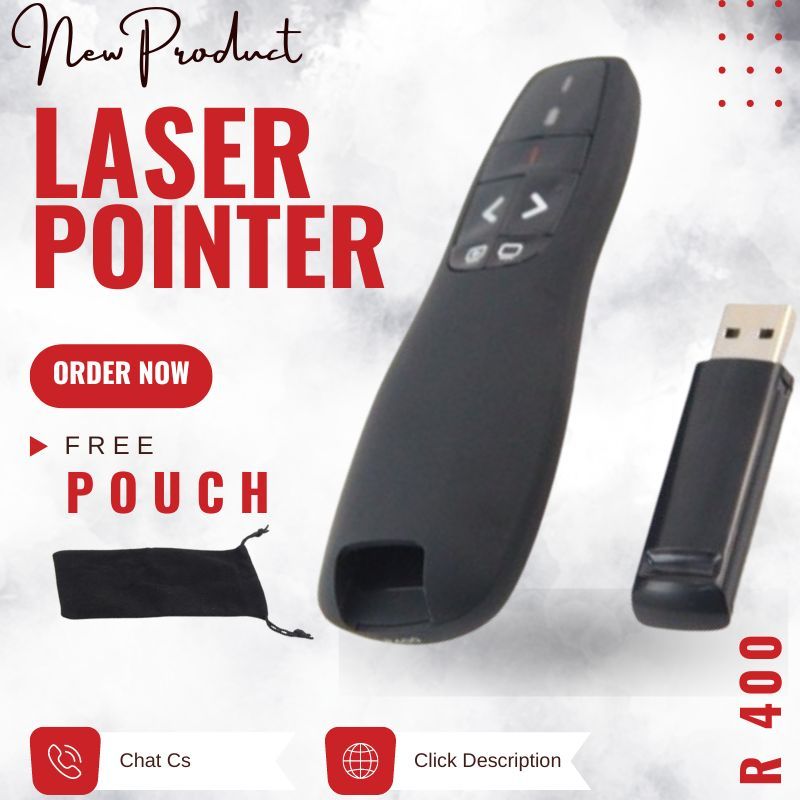 Jual Laser Pointer 2.4GHz Wireless Presenter Cursor Control - Original ...