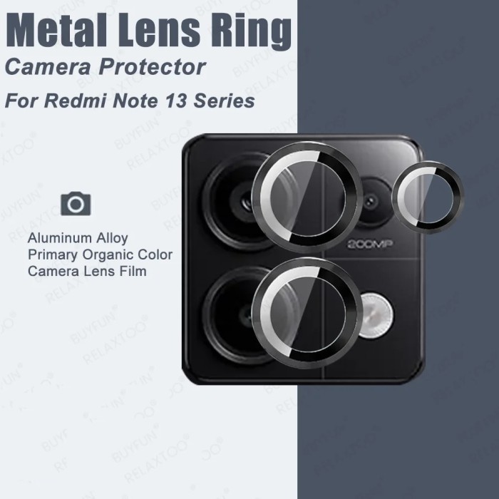 Jual Tempered Glass Ring Camera Redmi Note 13 4G 5G / Note 13 Pro 4G 5G ...