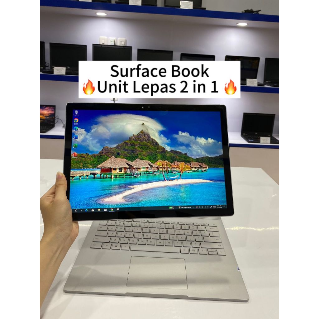 Jual Laptop Surface Book (2 in 1) i7 Gen 6 RAM 16GB SSD 512GB | Shopee ...