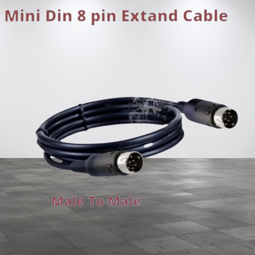 Jual KABEL EXTENSION MINI DIN 8 PIN MALE TO MALE-3 METER | Shopee Indonesia