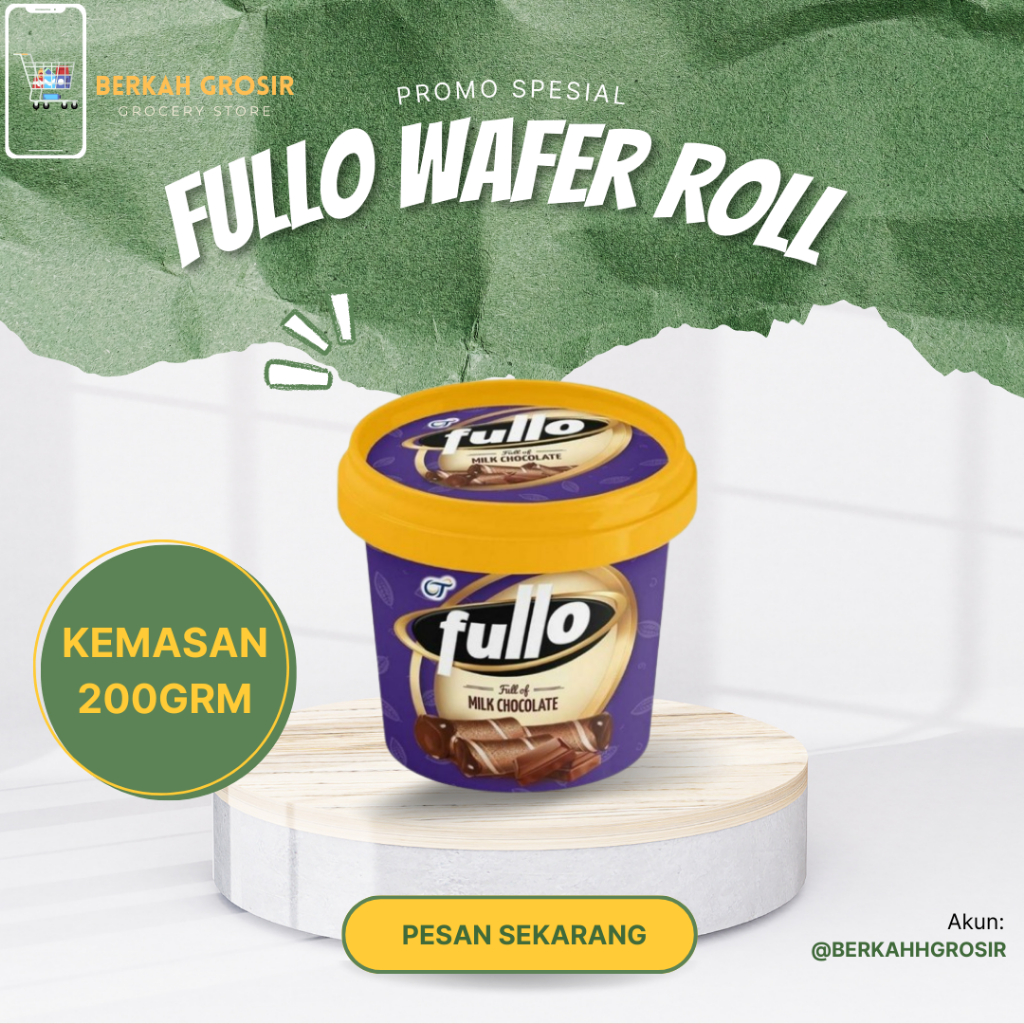 Jual FULLO WAFER ROLL 200GRM | Shopee Indonesia