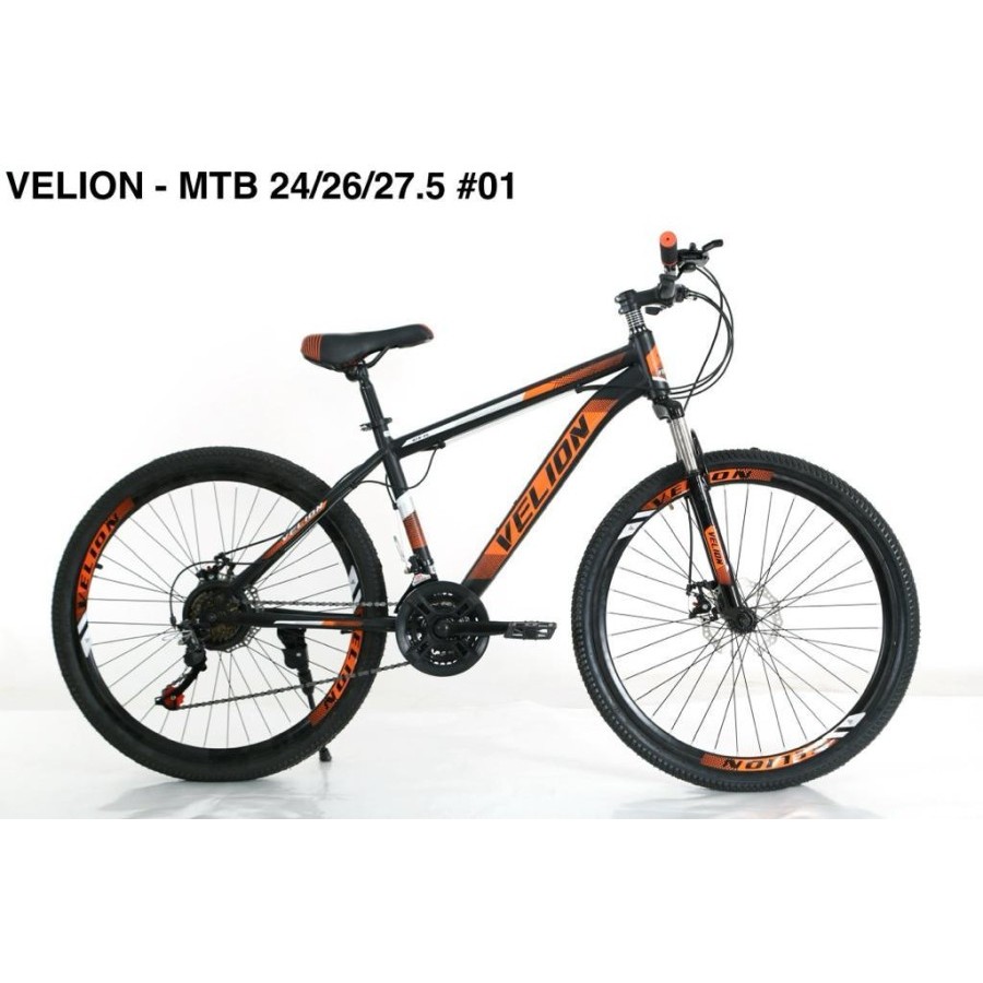 Jual Sepeda Gunung MTB Velion Ukuran 24 26 Inch Discbrake | Shopee ...