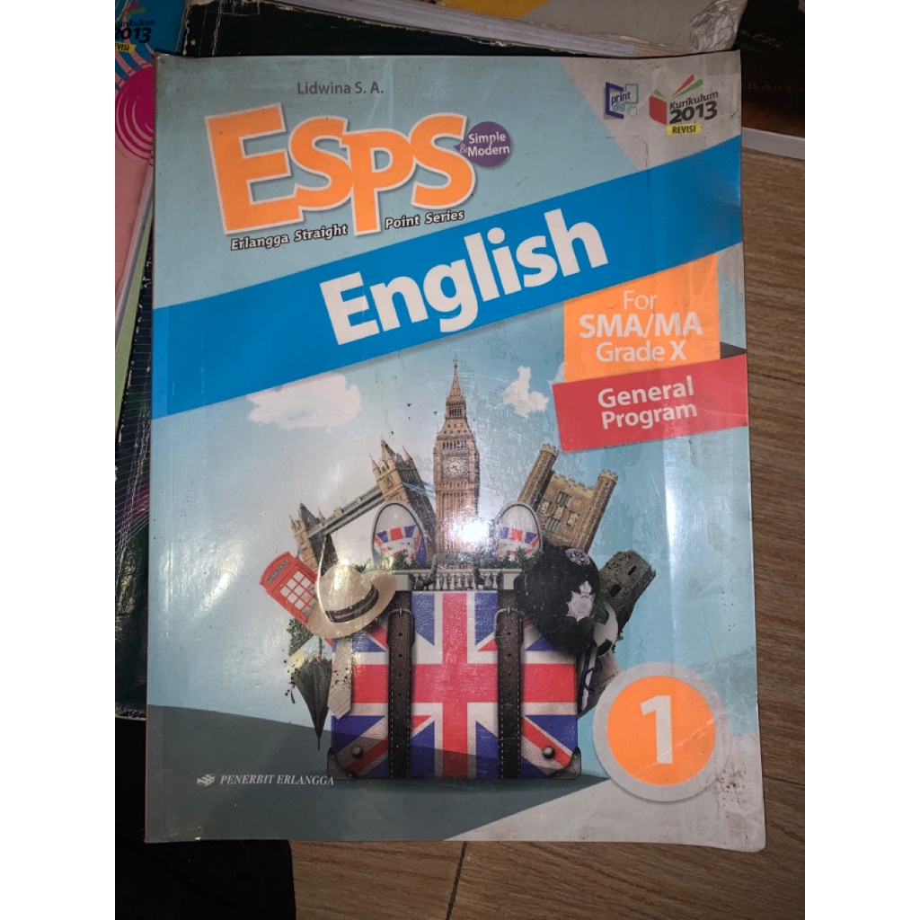 Jual BUKU SISWA ESPS ENGLISH SMA/MA KELAS 10 (X) - KURIKULUM 2013 | Shopee Indonesia