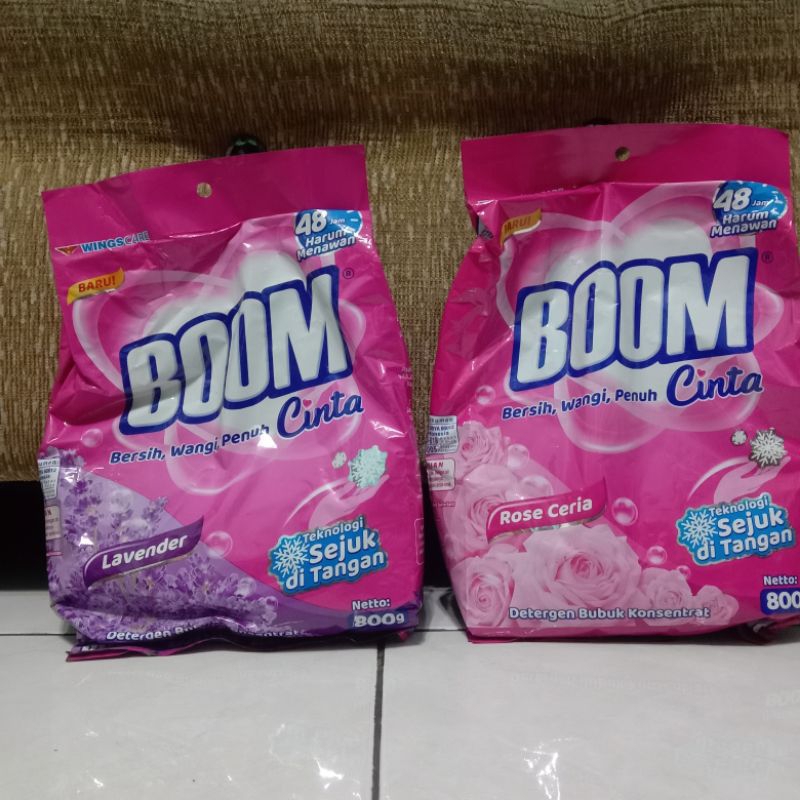 Jual boom detergent bubuk cinta 800g | Shopee Indonesia