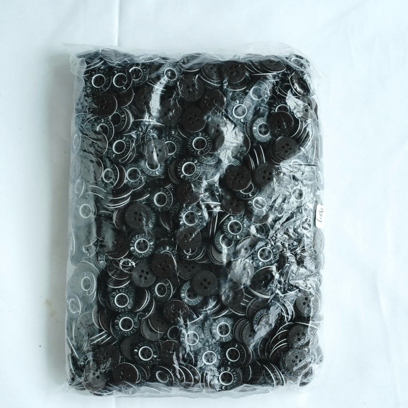 Jual Kancing Grafir Executive Hitam/Hem/Baju 13mm/1.3cm/20L (10 GROSS ...