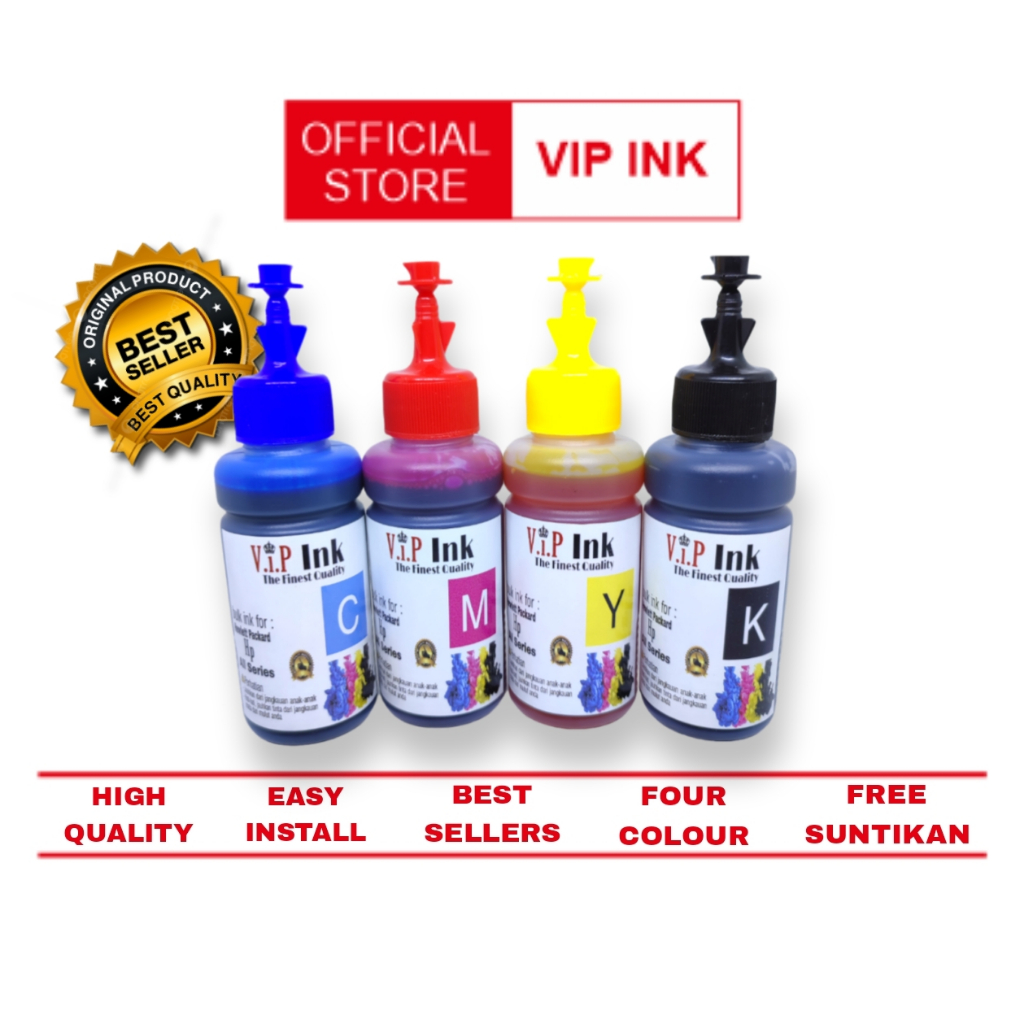 Jual VIP INK Tinta Refill Hp / Tinta Isi Ulang Hp Free Suntikan ...