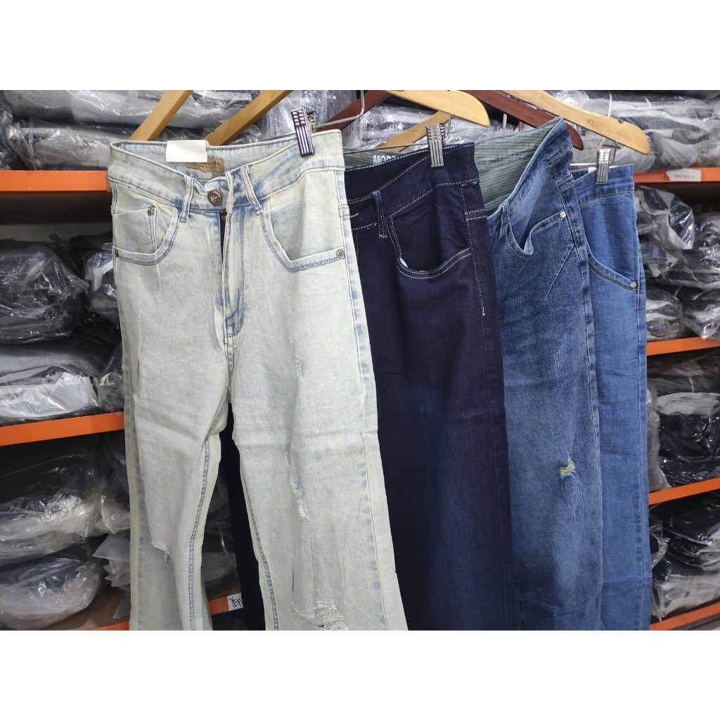 Jual Celana Riject Panjang / TIDAK BOLEH RETURN / Luntur Sedikit ...