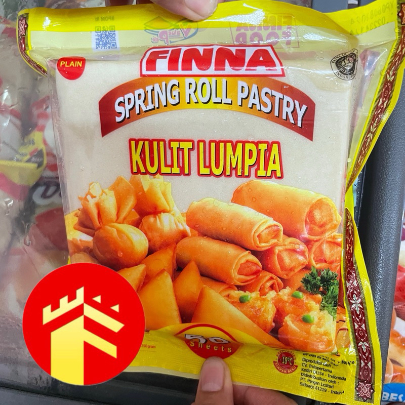 Jual FINNA KULIT LUMPIA KECIL ISI 50 PCS SPRING ROLL PASTRY 125 X 125 ...