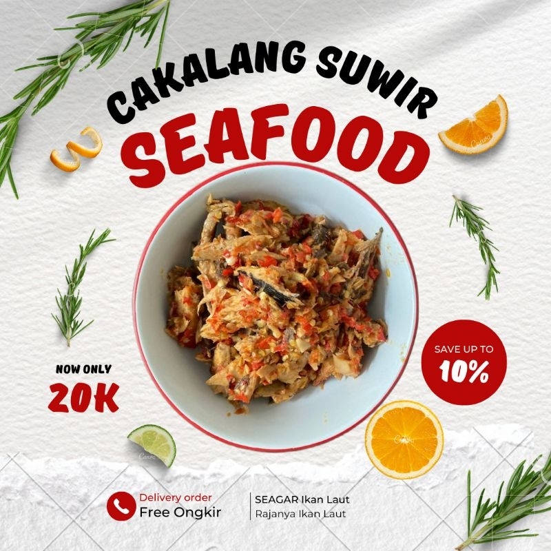 Jual SEAGAR Cakalang Suwir Ikan Laut Segar No MSG | Shopee Indonesia