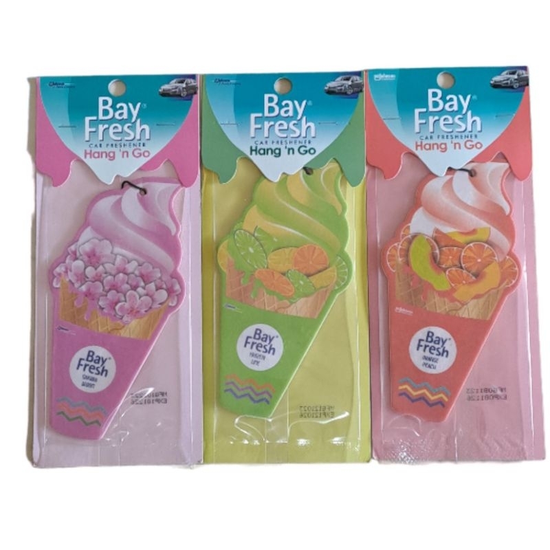 Jual BayFresh Car Freshener Hang n Go / Parfum Pengharum Mobil Gantung ...