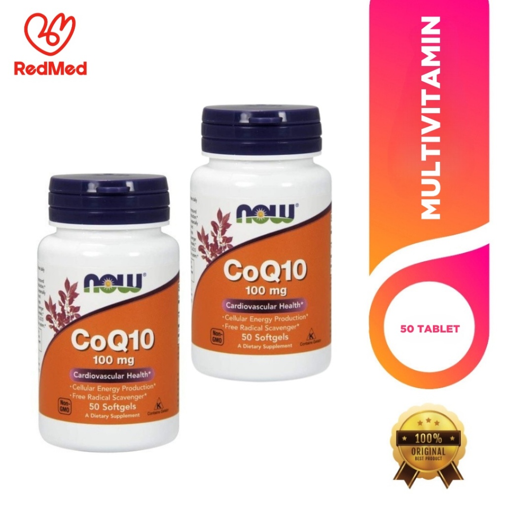 Jual NOW COQ10 100MG 50S | Shopee Indonesia