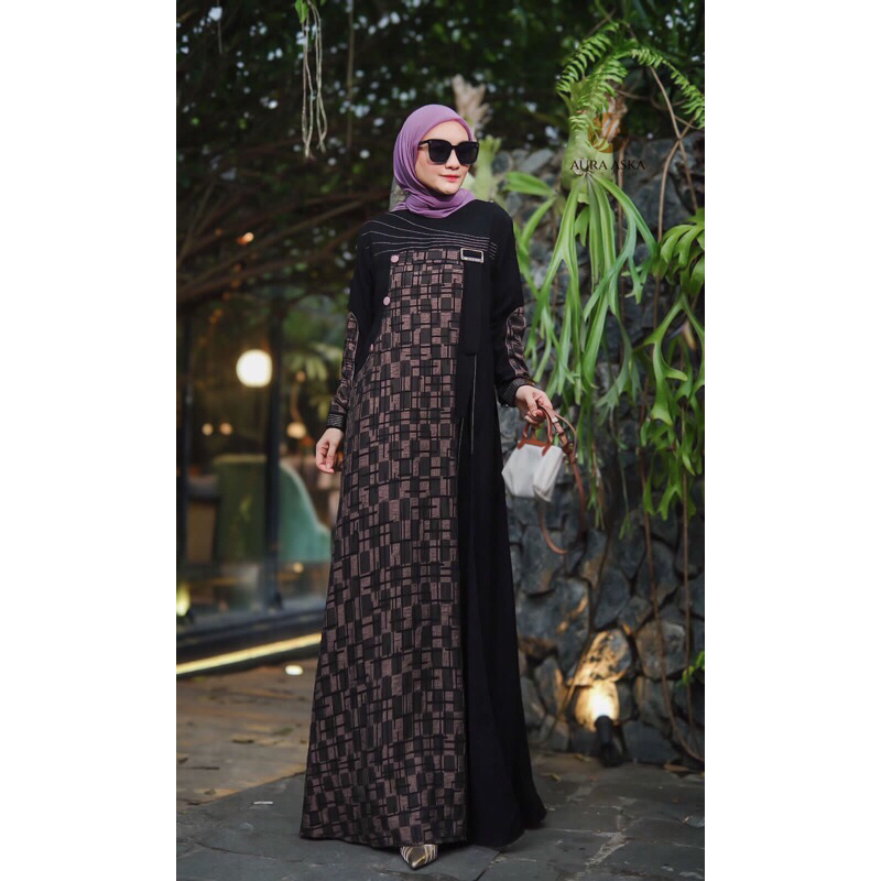 Jual Laudya dress Aura Aska Design | Shopee Indonesia