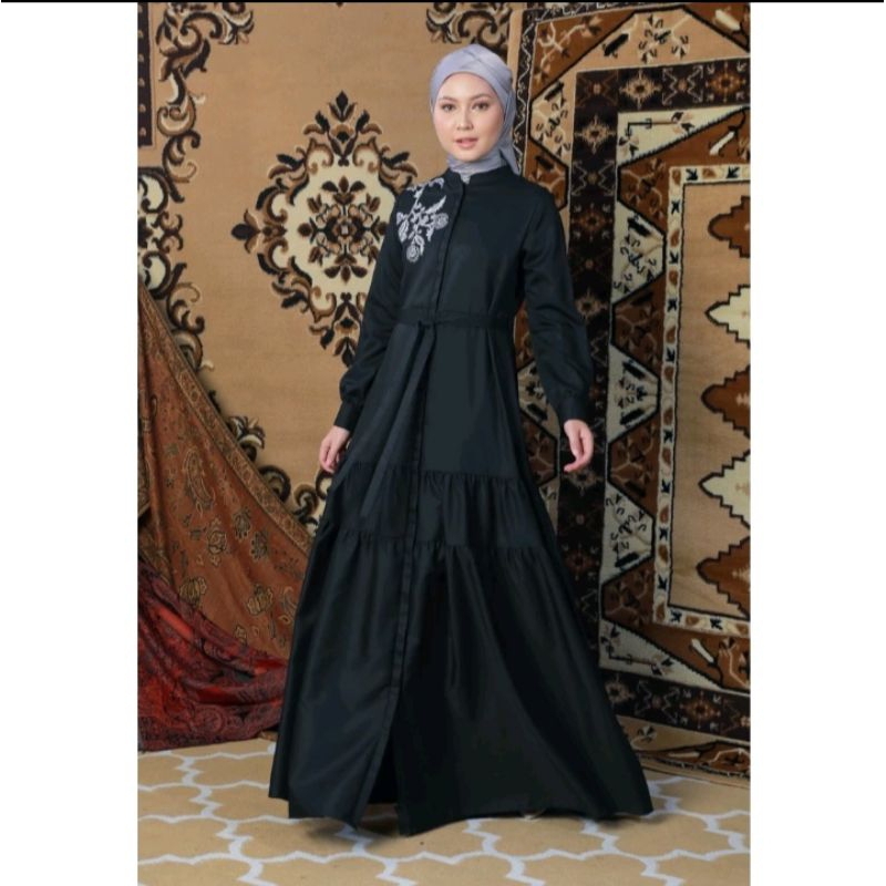 Jual Zoya Gamis Qamarinza Dress Sarimbit | Shopee Indonesia