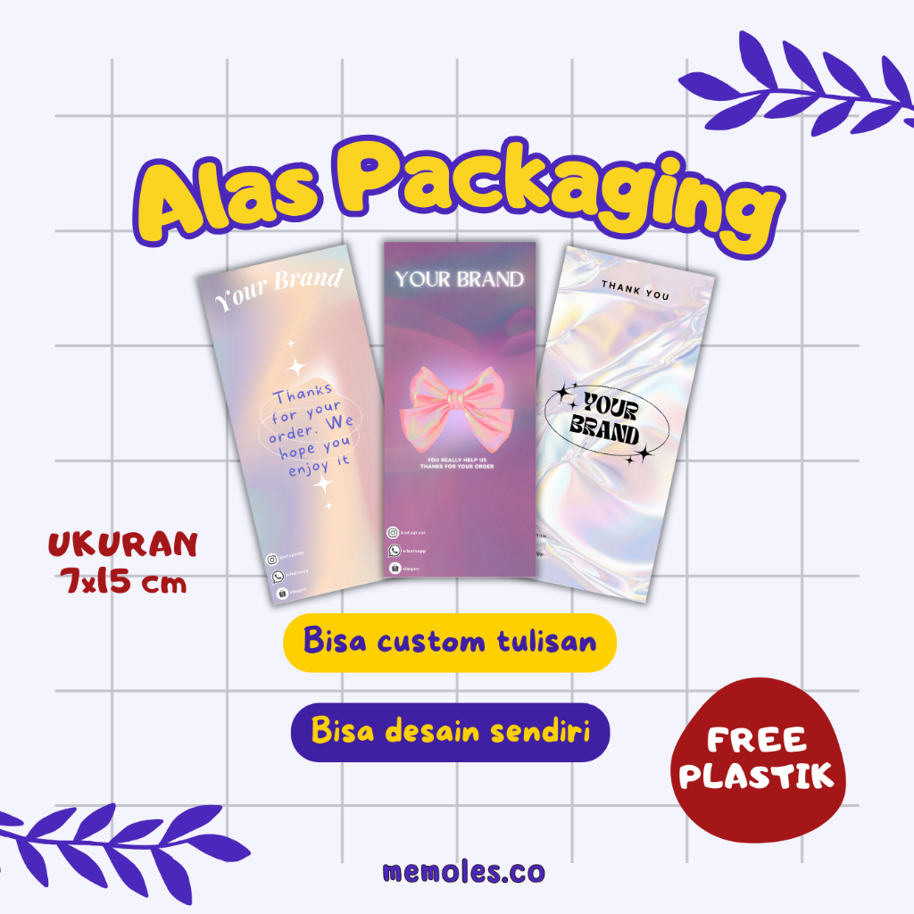 Jual [BACA DESKRIPSI] Alas Packaging Murah / Alas Packing / Alas ...
