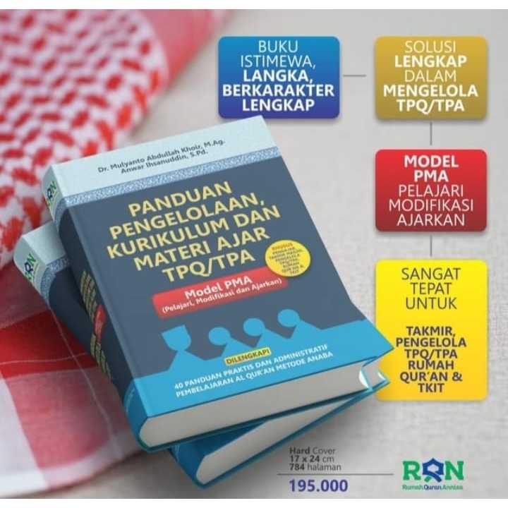Jual Panduan Pengelolaan Kurikulum dan Materi Ajar TPQ/TPA Hard Cover ...
